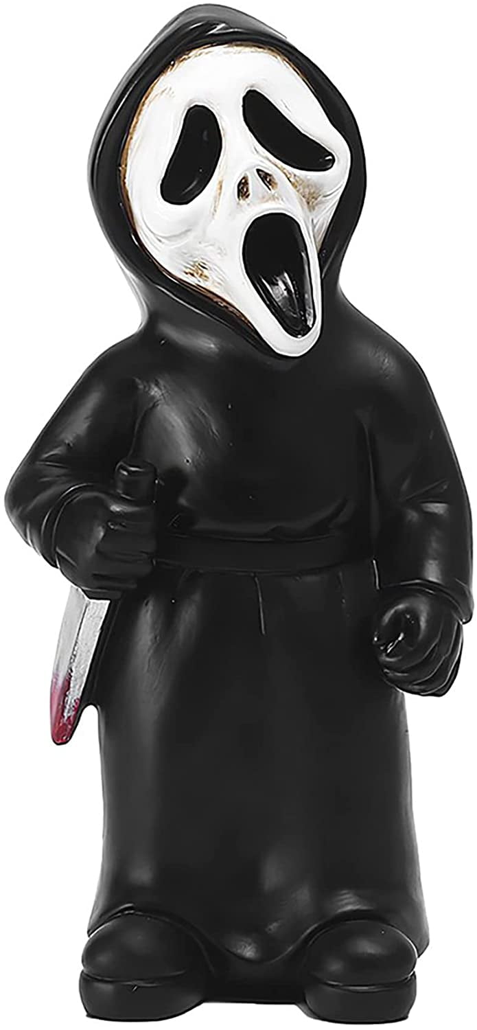 7.5" Horror Movie Mini Figures Garden Gnomes Halloween Decorations ...