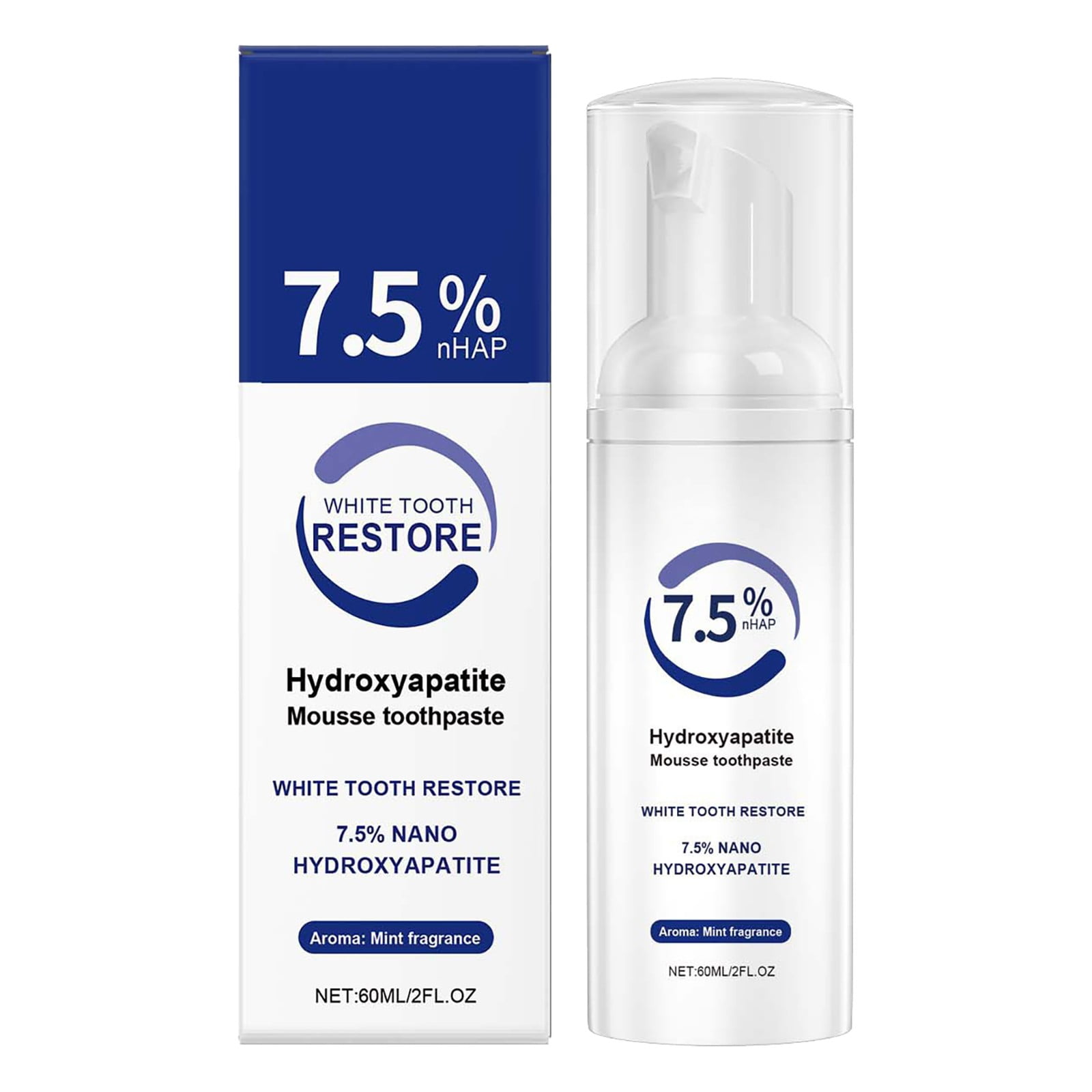 7.5% Hydroxyapatite Toothpaste (60ml) – Advanced Enamel Repair & Cavity ...