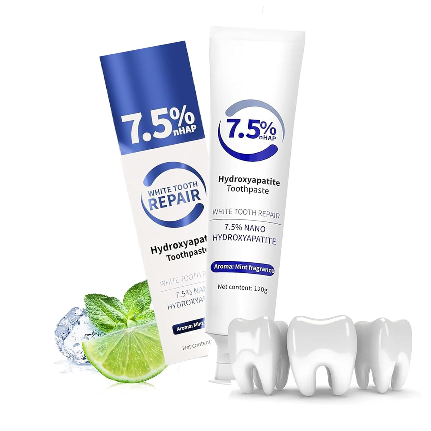 7.5% Hydroxyapatite Toothpaste， Hydroxyapatite Toothpastes for Enamel ...