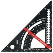 Triangle Ruler Square Set 30/60, 45/90 Degrees 22cm Triangle Rafter ...