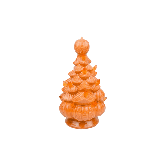 7.5 Inch Halloween Tree Shaped Ornament, Spooky Tabletop Figurine, Mini ...