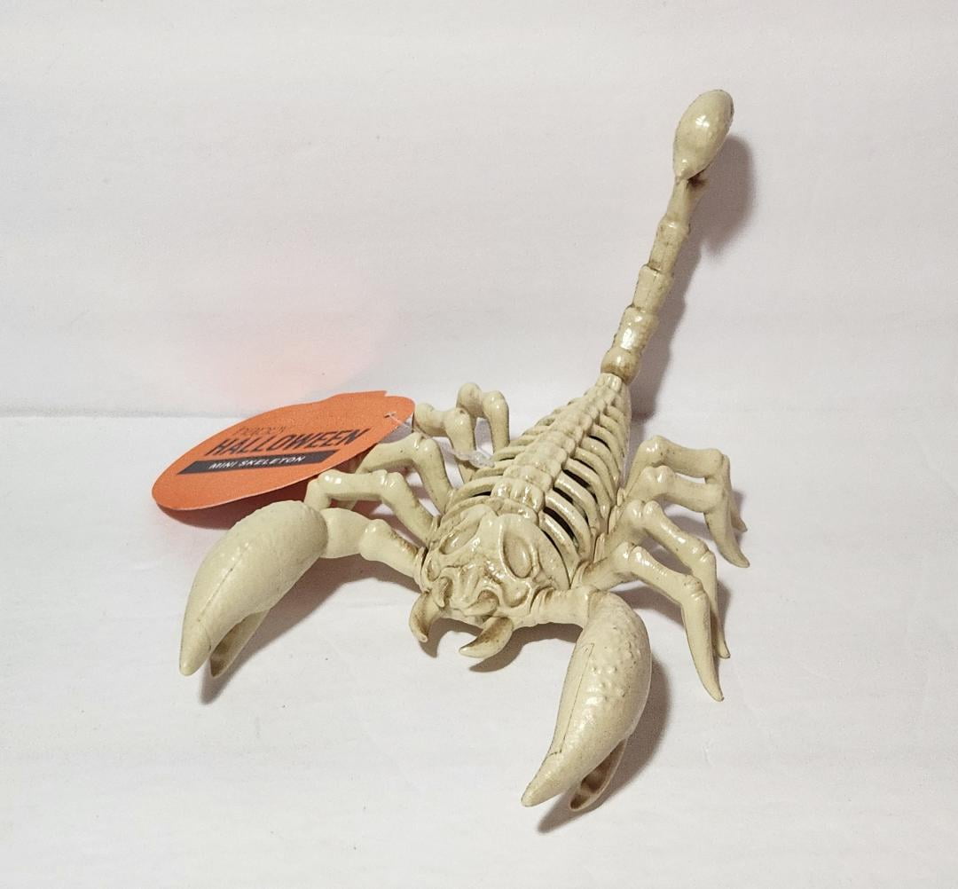 7.5 Inch Happy Halloween Crazy Bones Scorpion Skeleton Prop with ...