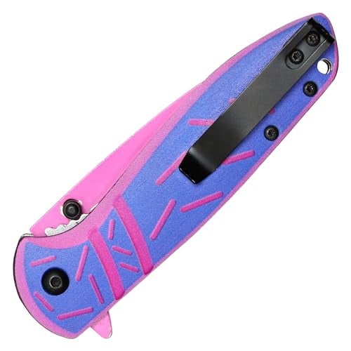 7.5" Overall Sweet Donut Handle Folding Pocket Knife With Sprinkles ...