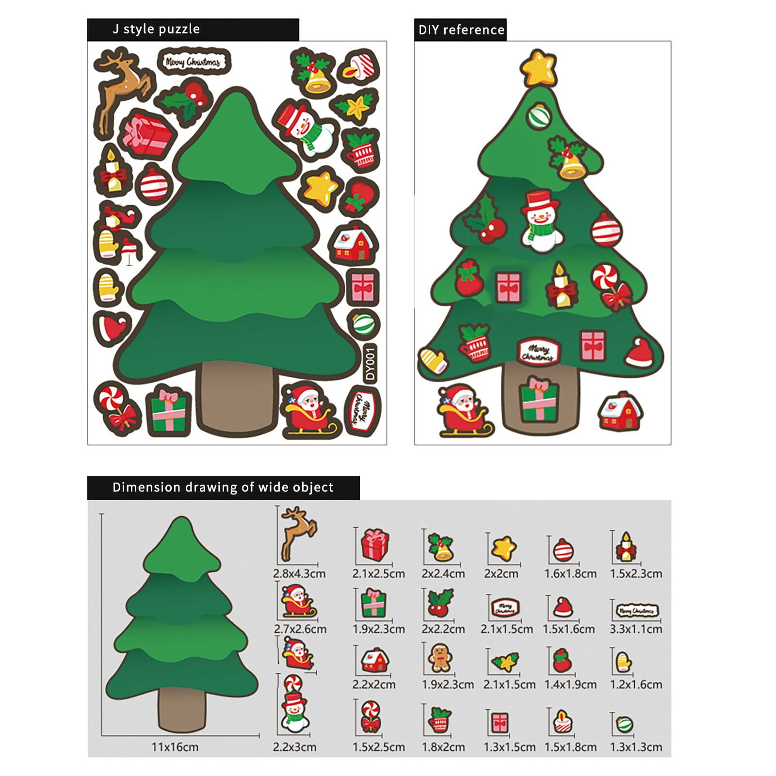 7,5 X 12 Cm J07957 DIN A4 1mm Dicker Activity Book Christmas Stickers Christmas Party Games For ...