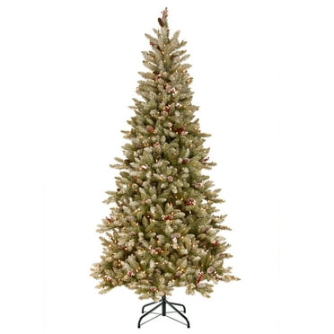 60" Fiber Optic Evergreen Tree with LED Lights - Walmart.com