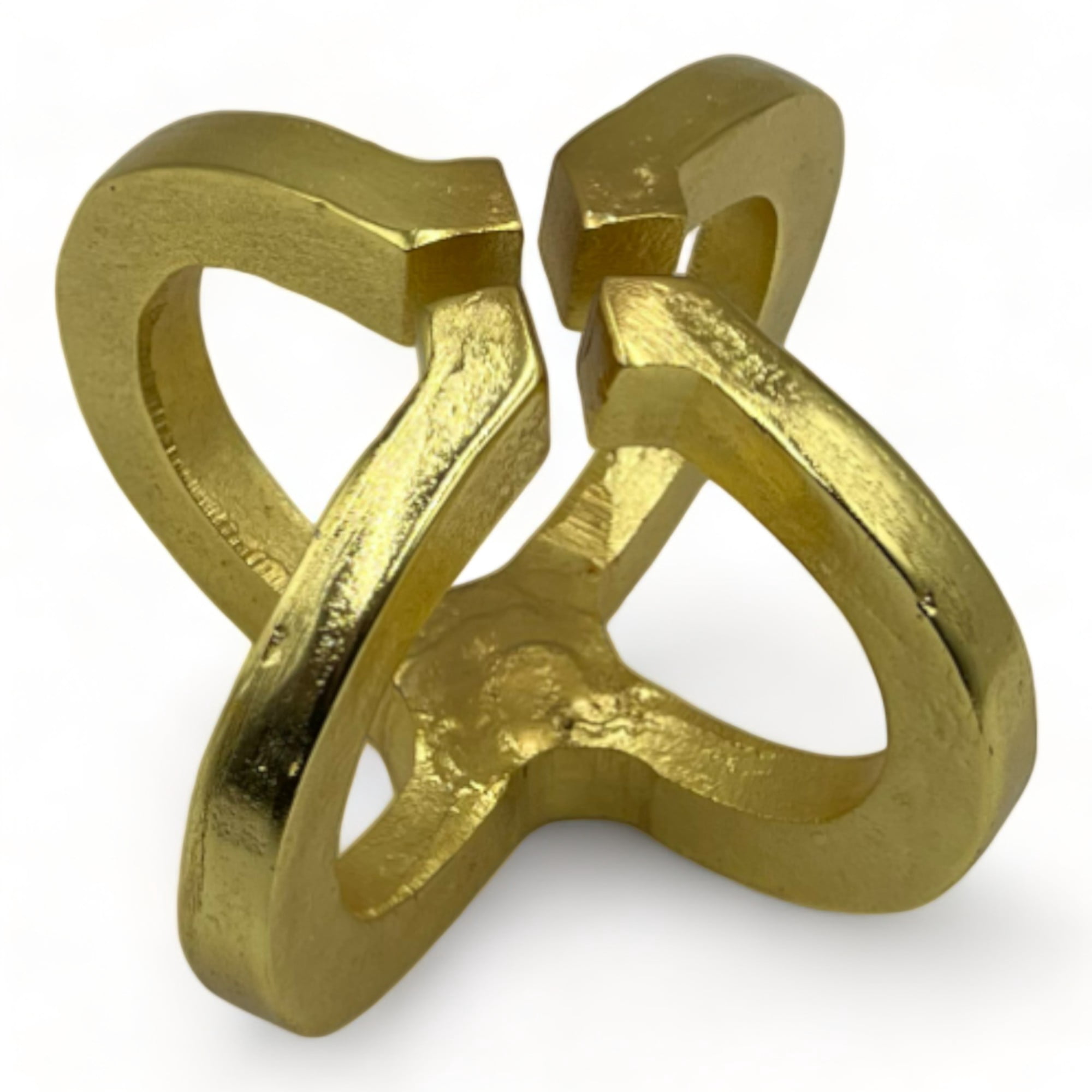 7.5 inch Gold Decorative Metal Object by 90210 Kitchen and Bath ...