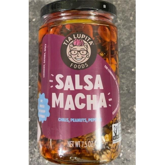 7.5 oz Open Food Facts Salsa Macha - Pack of 6 - Walmart.com