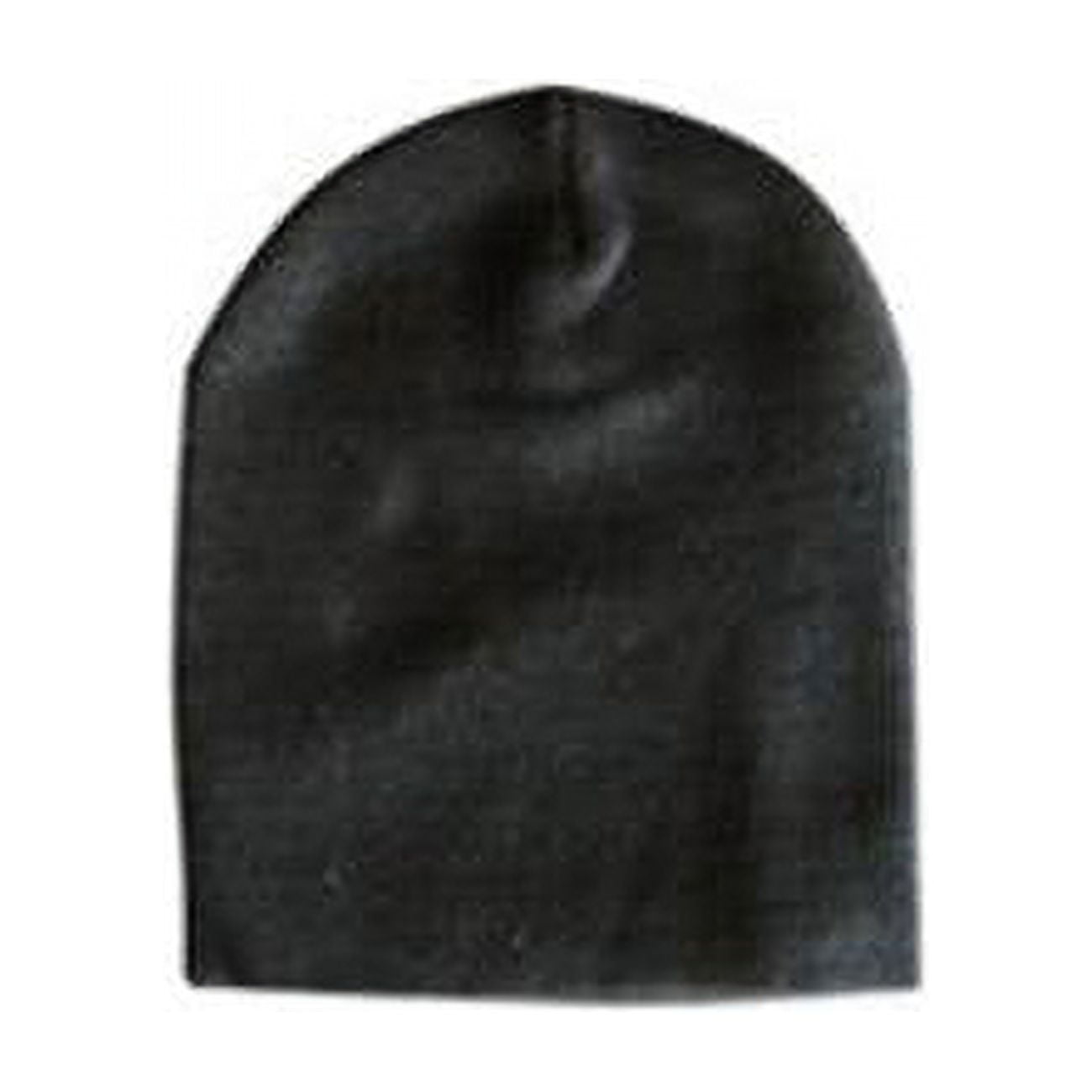7.5 x 8.5 in. Cuffless Beanie for Adult, Black - Case of 120 - 120 Per ...