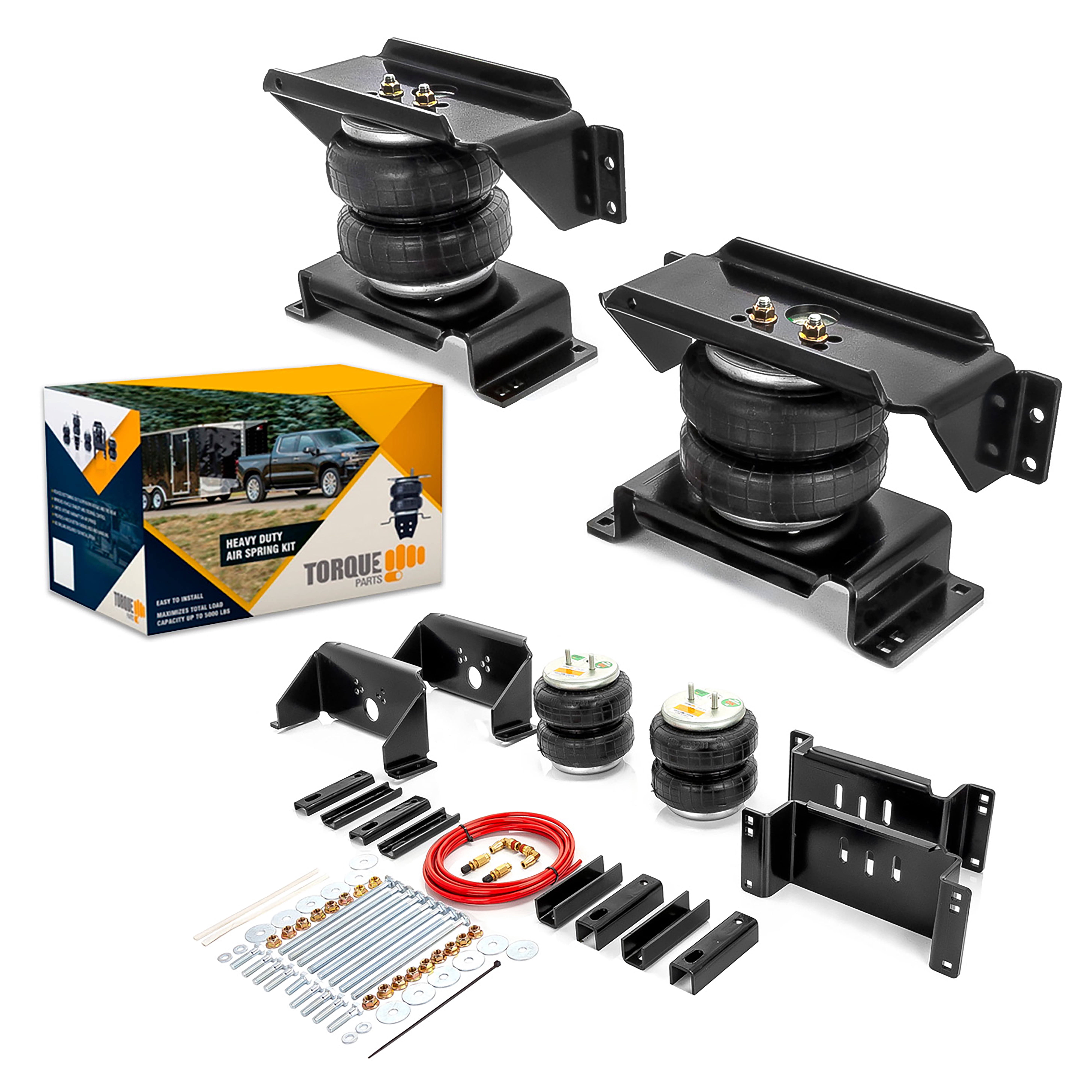 TORQUE Air Suspension Bags Kit with Internal Jounce Bumper for 1967 ...