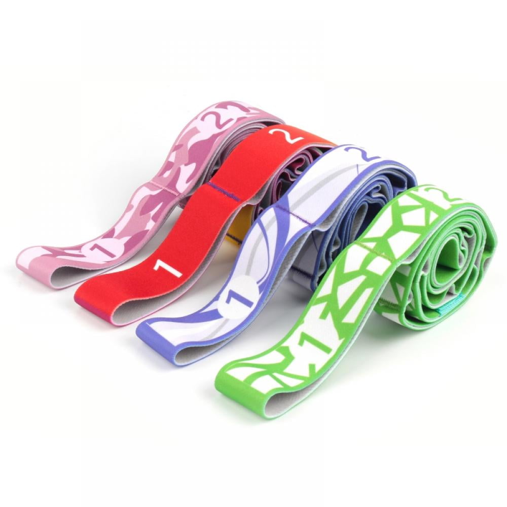 7.54ft Elastic Sports Stretching Strap with Loops for Physical Therapy ...
