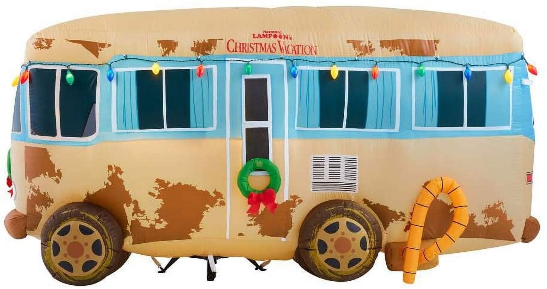 7.5FT National Lampoon's Holiday Inflatable RV: Blow Up Yard Decor with ...