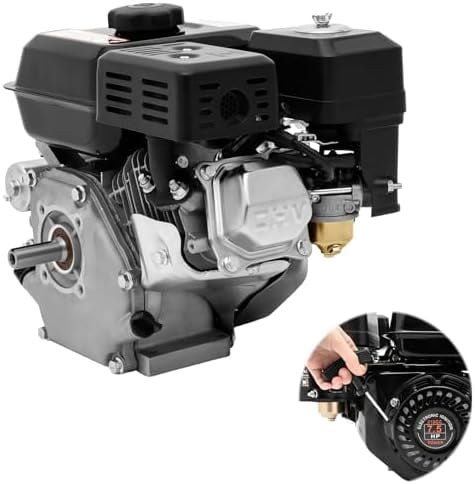 7.5HP 210CC Gas Powered Engine Go Kart Motor Engine 4 Stroke Motor Engine Single Cylinder Air ...