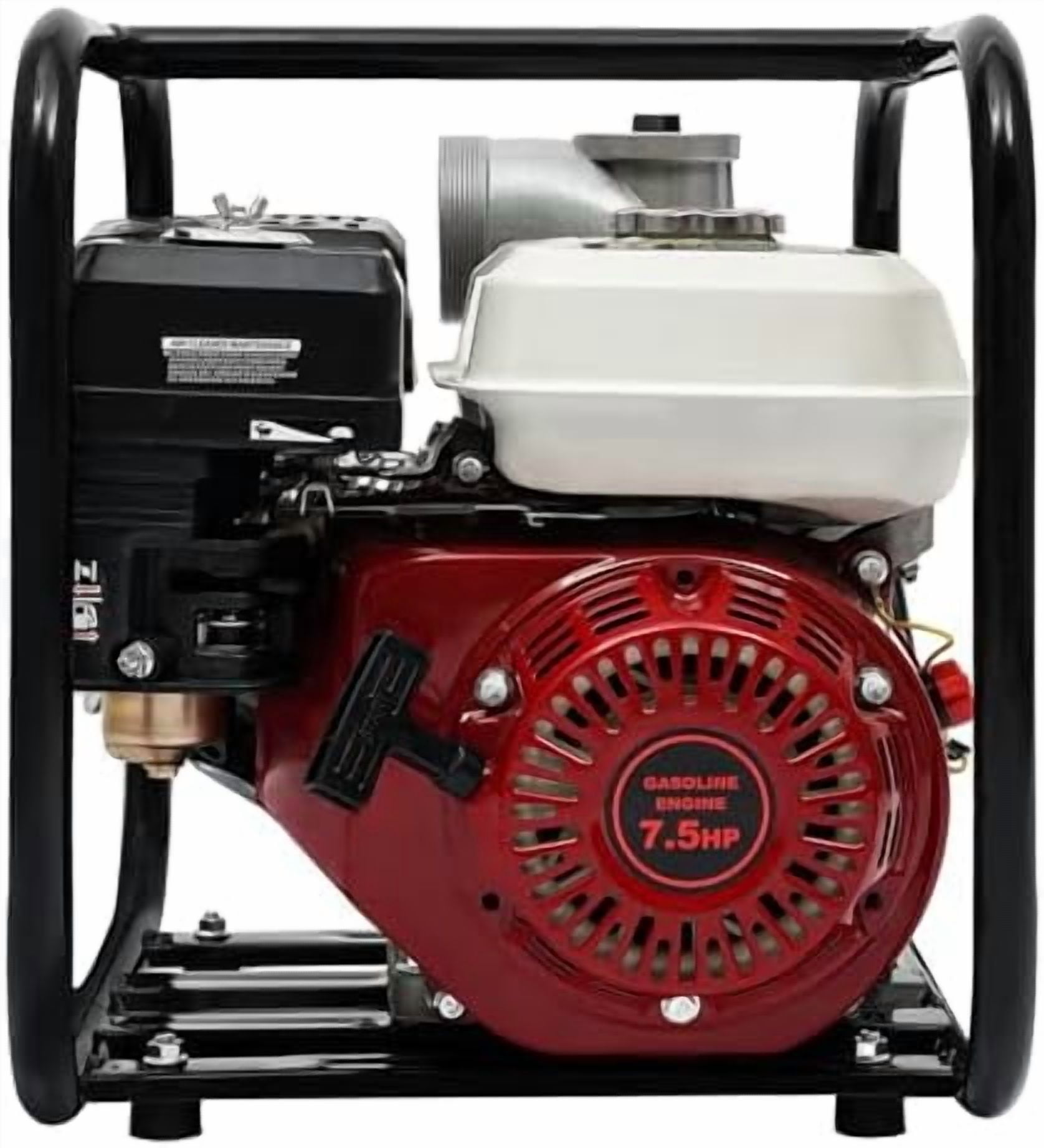 7.5HP 4 Stroke Gasoline Water Pump, 210CC 3 In Portable Gas-Powered ...
