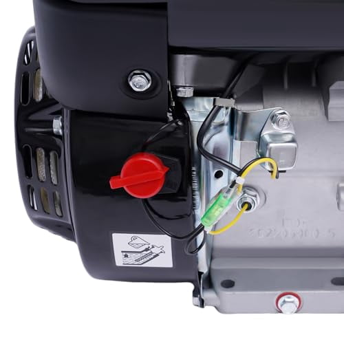 7.5HP Gas Engine, 210CC 4-Stroke Industrial Grade OHV Gasoline Engine ...