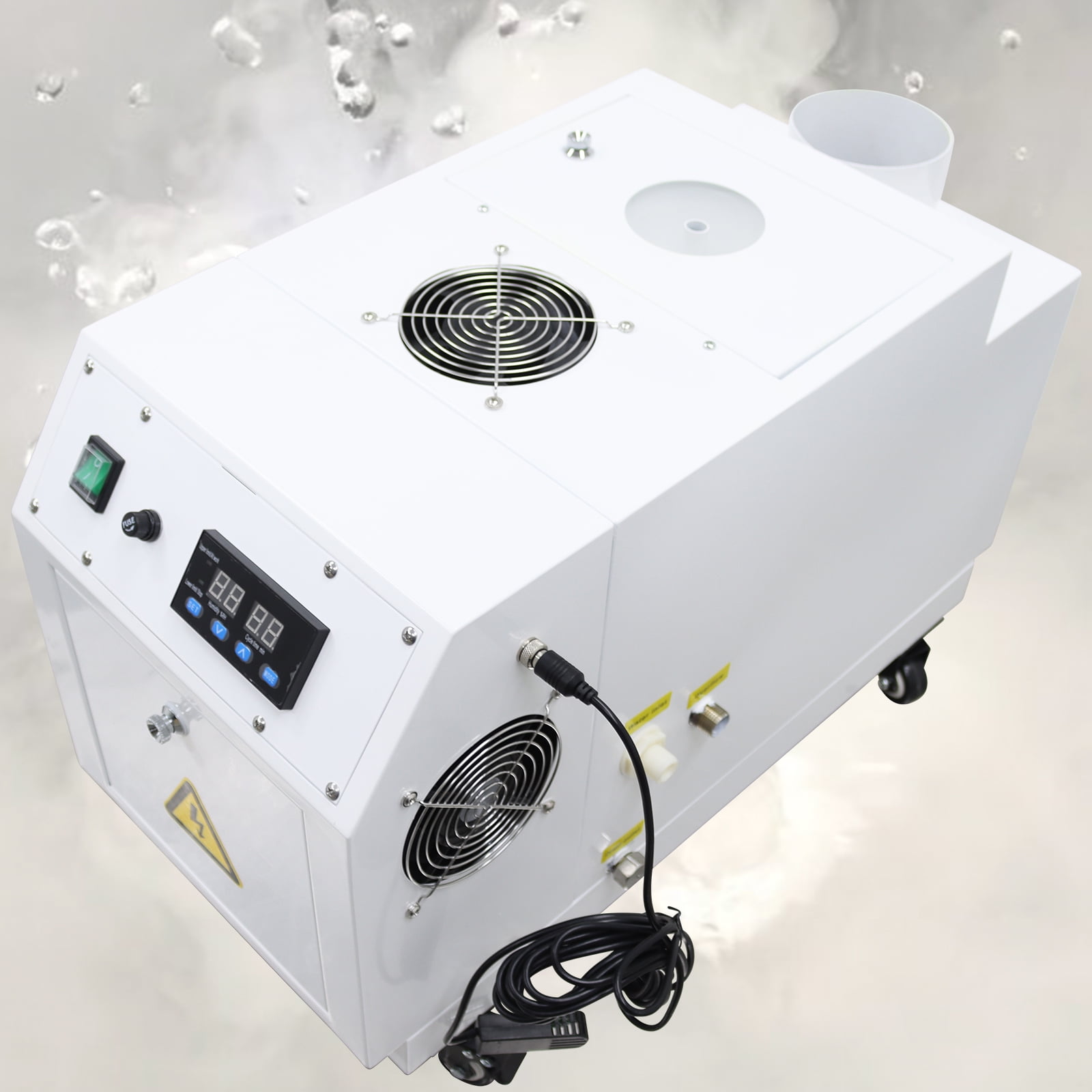 7.5KG/H Ultrasonic Industrial Humidifier Cooler Sprayer Machine 1 Mist ...