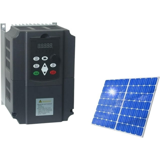 7.5KW DC200-400V to 220V AC 3 Phase Output Solar Frequency Converter VFD Frequency Inverter ...
