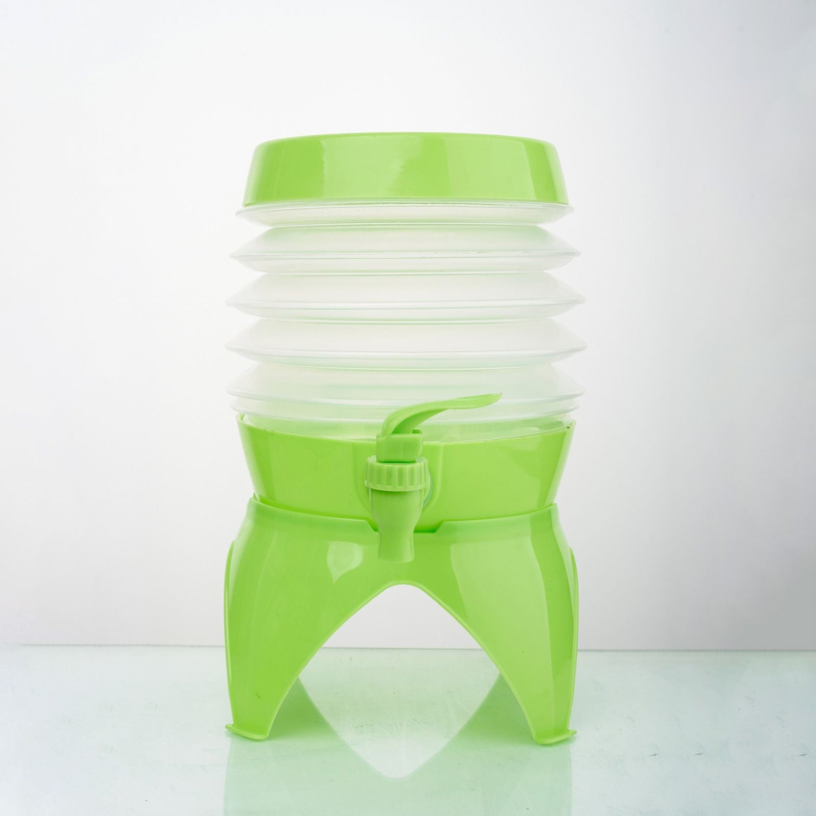 7.5L Foldable Water Bucket with Spigot, Portable Collapsible Beverage ...