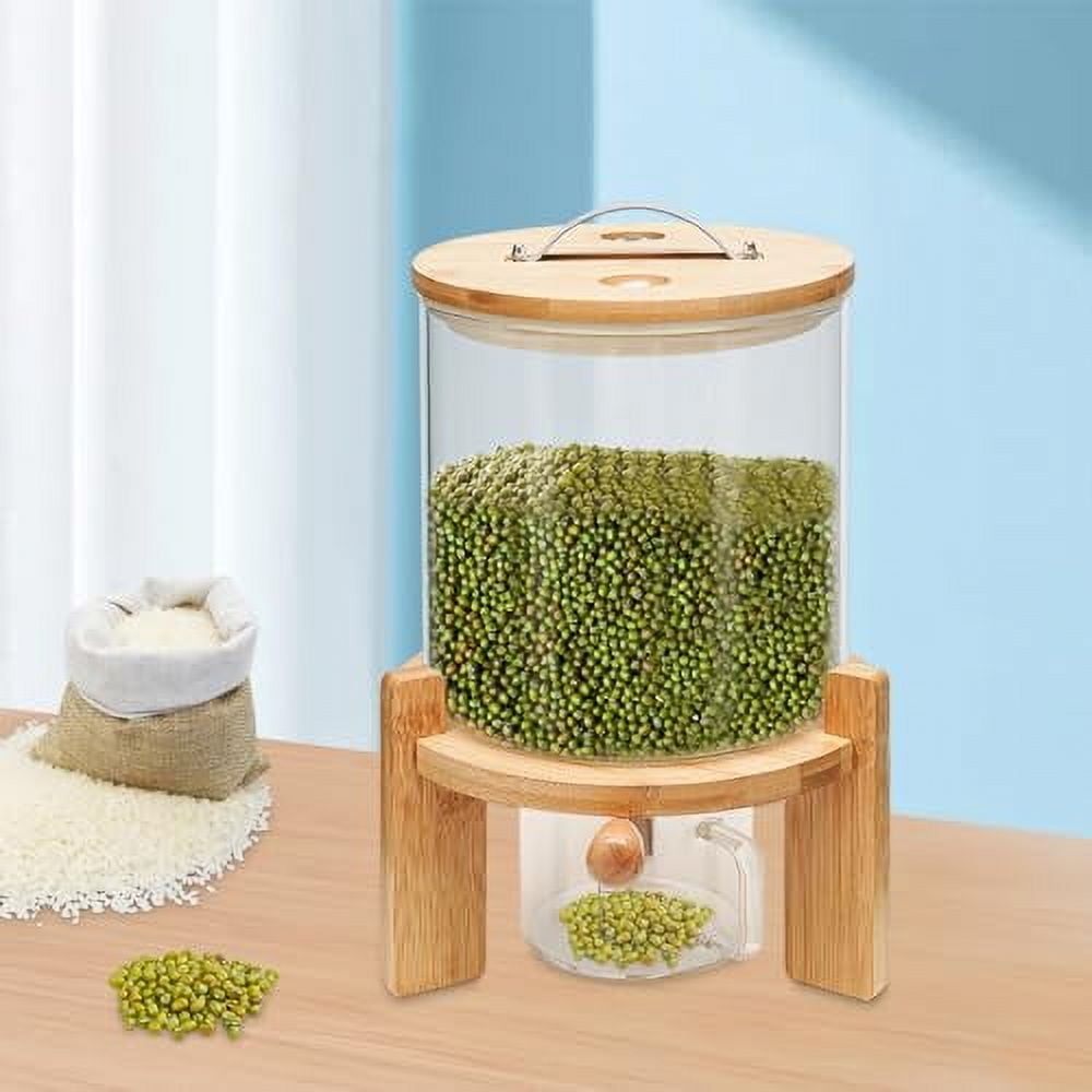 7.5L Grain Storage Rice Dispenser Cereal Container Flour Container Rice ...