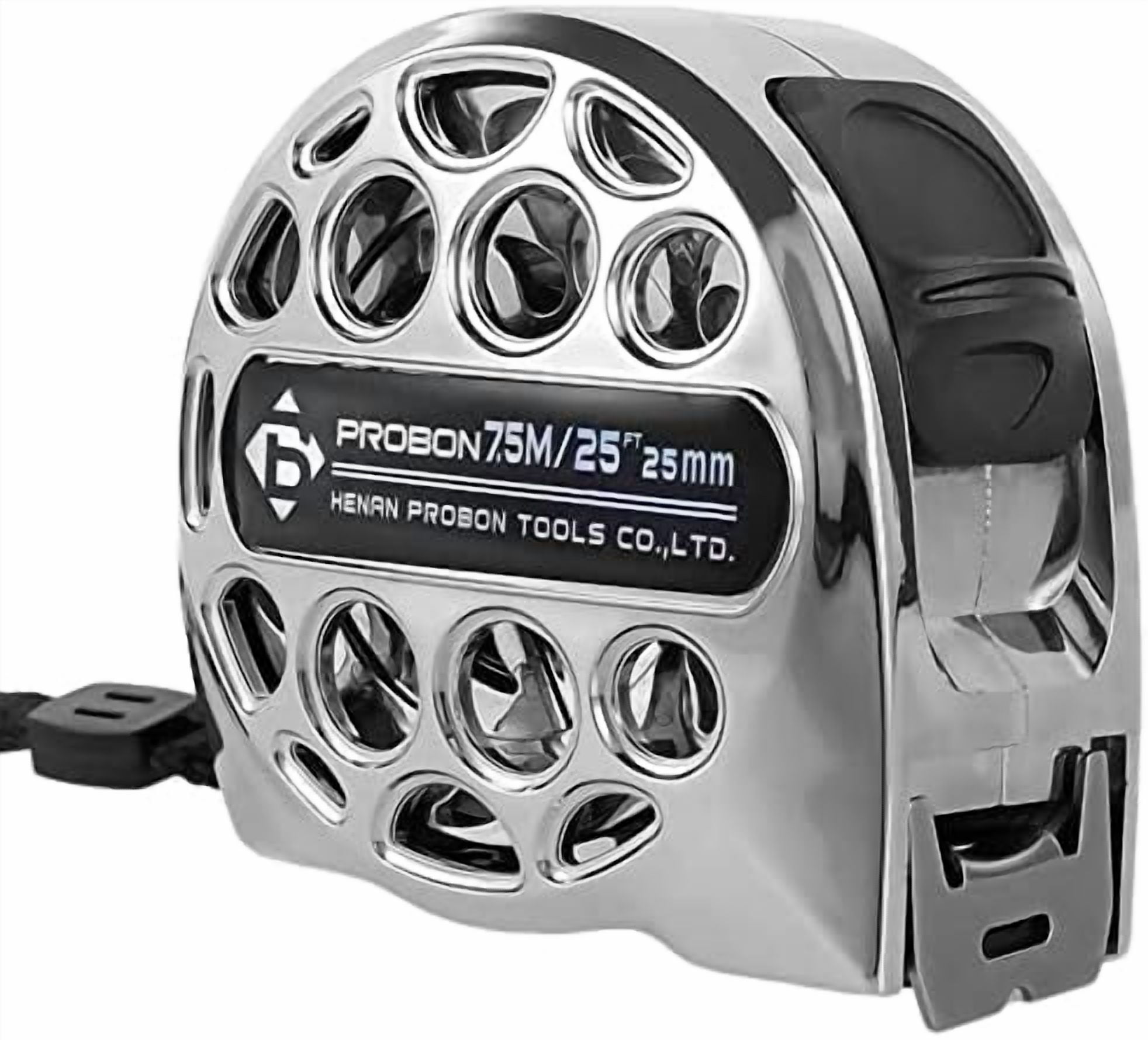 7.5M/25FT Stainless Retractable Tape Measure with Double-Sided Scale ...