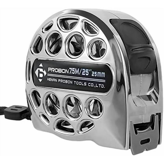 7.5M/25FT Stainless Retractable Tape Measure with Double-Sided Scale ...