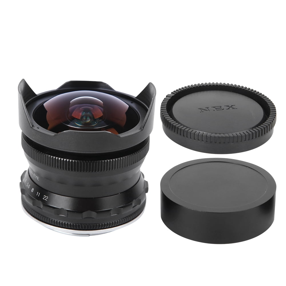 7.5MM F2.8 Fisheye Mirrorless Camera Lens Optimize Imaging Brass Mount ...