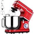 7.5QT Tilt-Head Stand Mixer, 660W Kitchen Mixer with Dough Hook, Flat ...