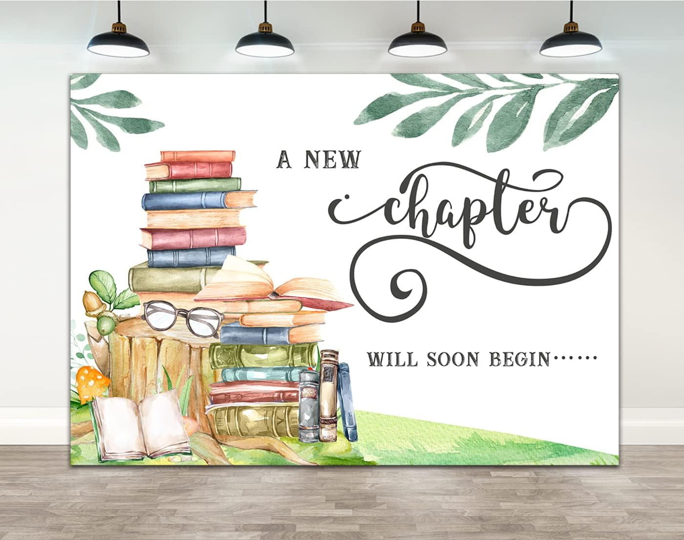 7×5ft A New Chapter Will Soon Begin Backdrop The Beginning of a New ...