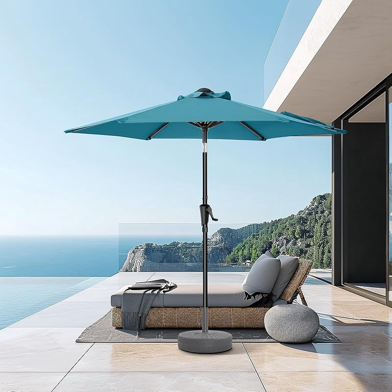 7.5ft Outdoor Patio Umbrella - Market Table Pool Deck Umbrella UPF50 ...
