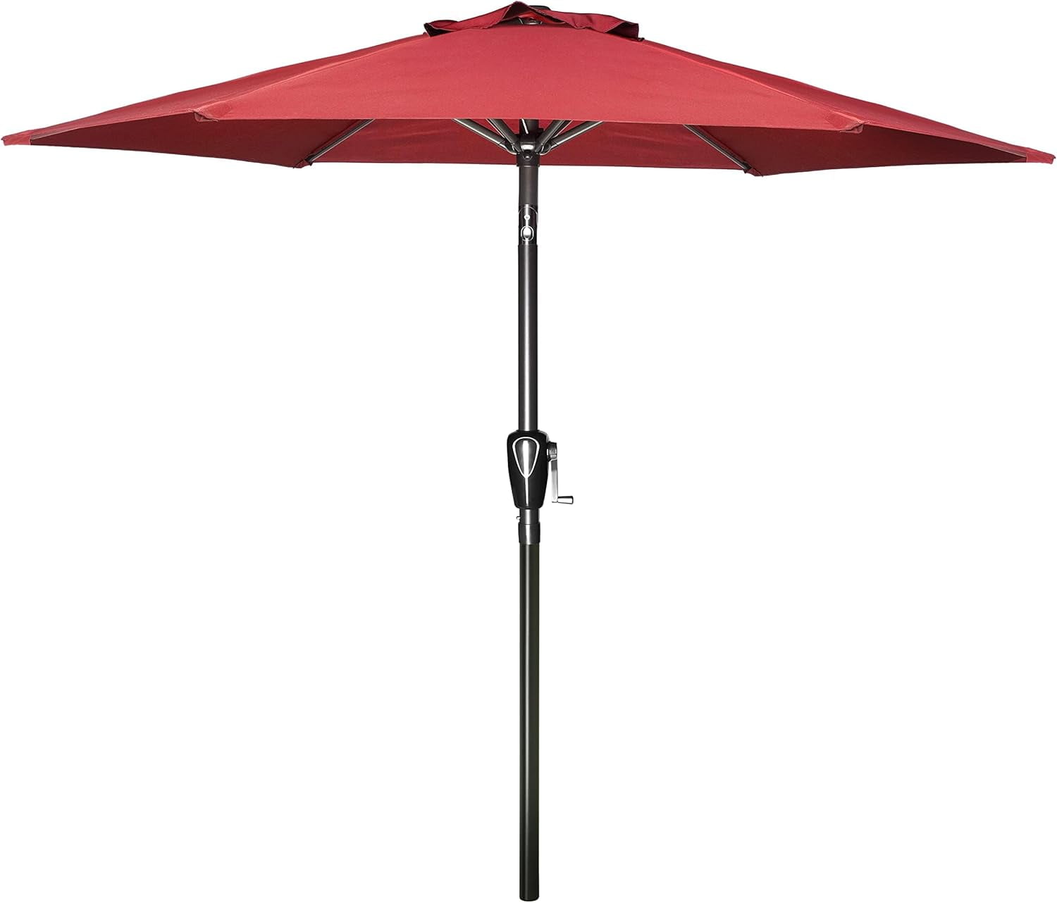 7.5ft Outdoor Patio Umbrella for Table, Market Yard with Push Button ...