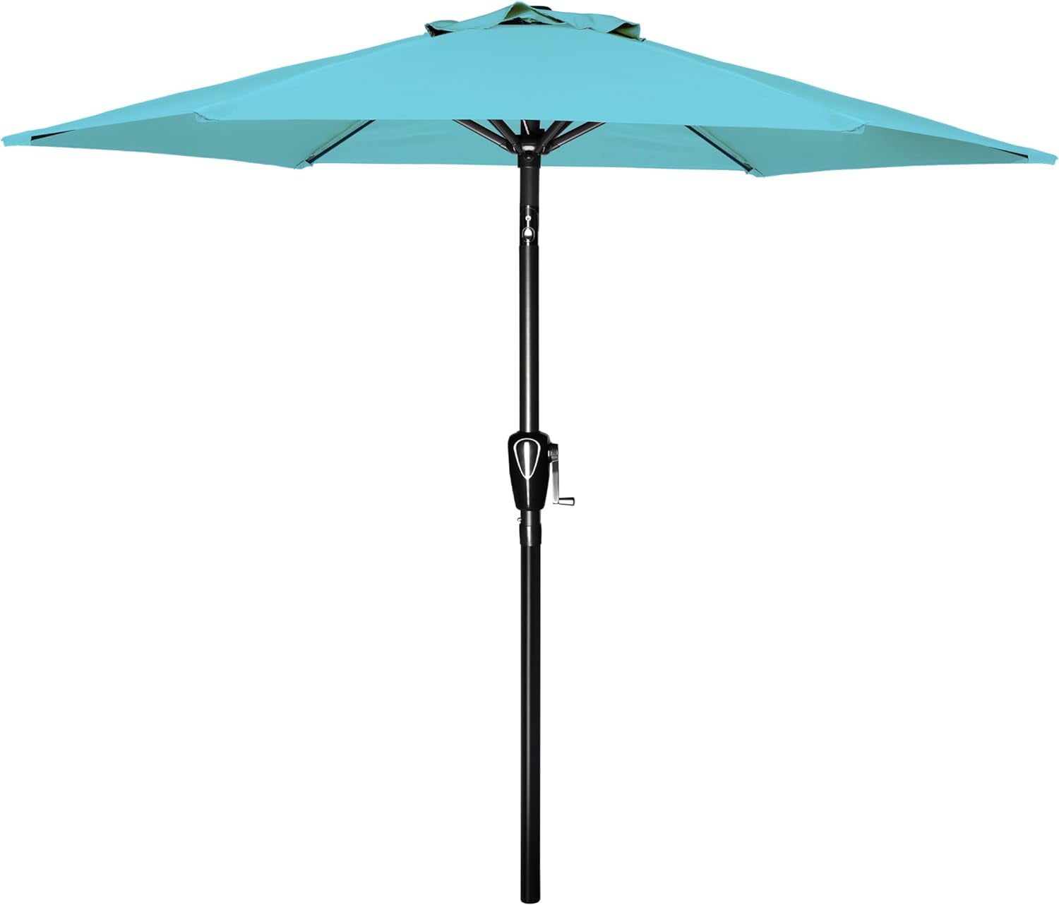 7.5ft Patio Umbrella Outdoor Table Market Yard Umbrella with Push ...