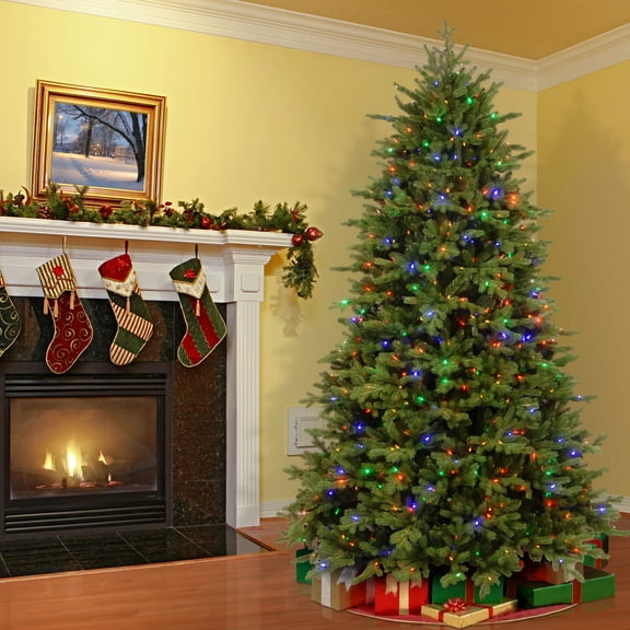 Vickerman 6.5' Itasca Fraser Artificial Christmas Tree with Warm White ...