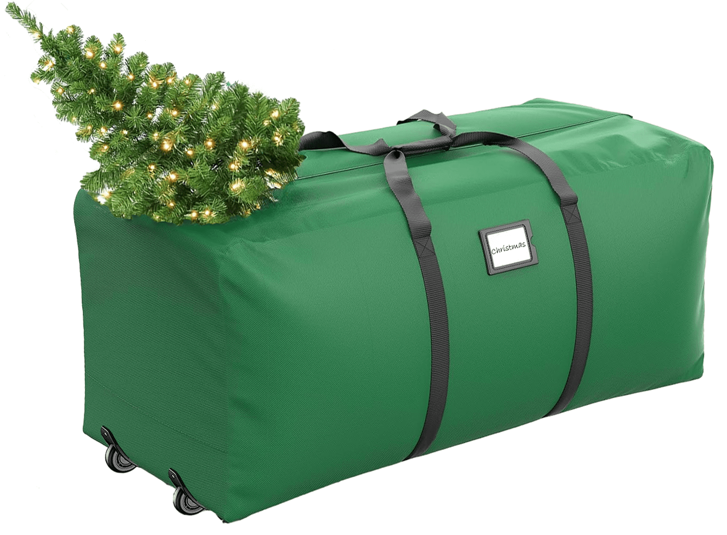 7.5ft Rolling Christmas Tree Storage Bag, Christmas Tree Storage ...