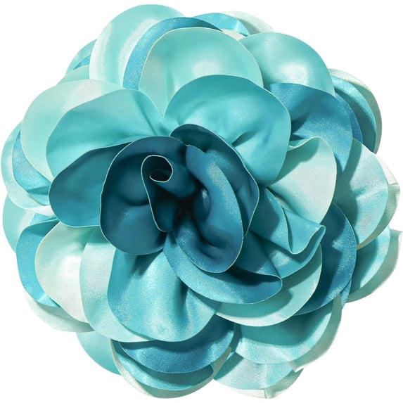 7.5in Extra Large Rose Brooch Valentine's Day Exquisite Shiny Satin ...