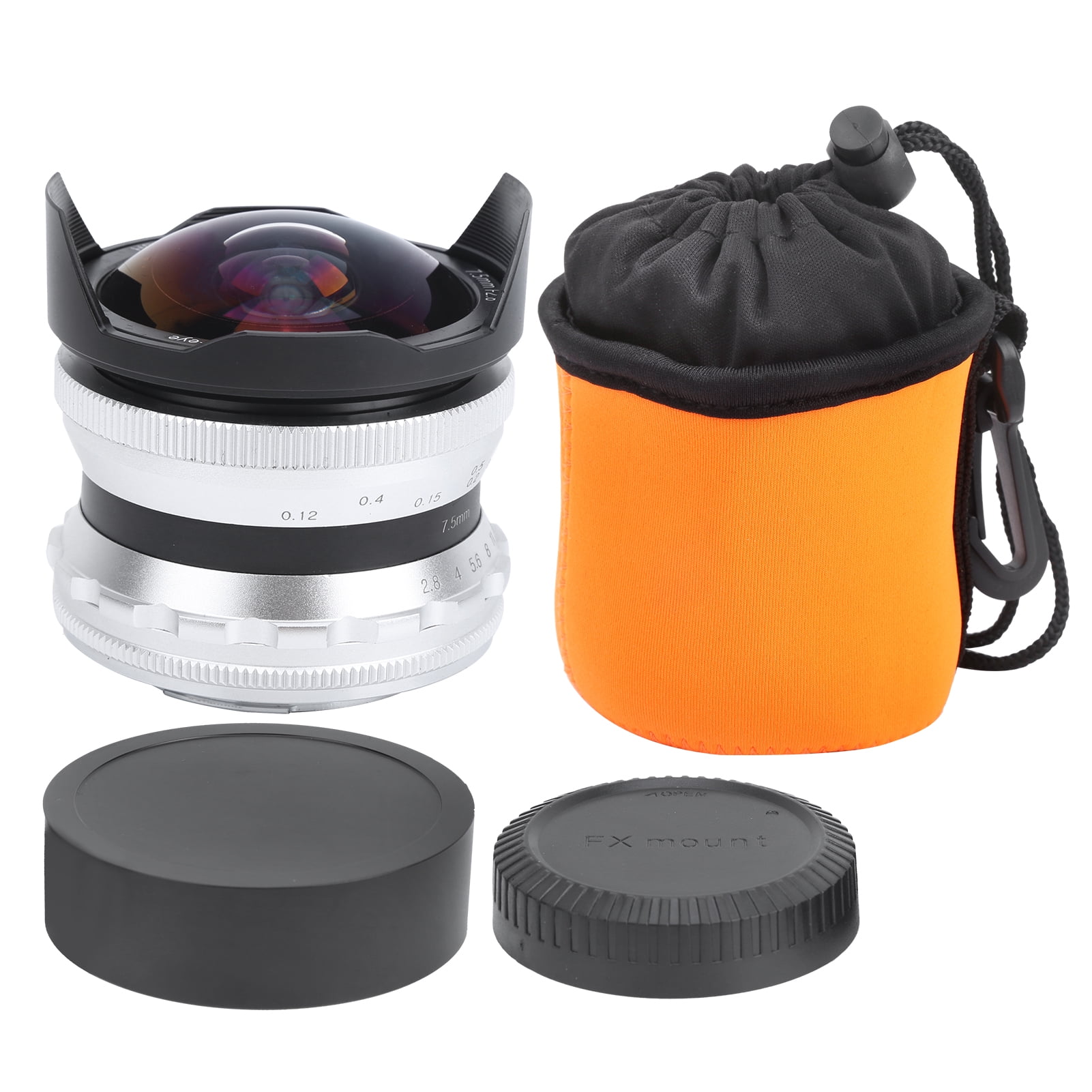 7.5mm F2.8 FX Mount Ultra Wide Angle Fisheye Scenery Lens for Fuji X‑T4 ...