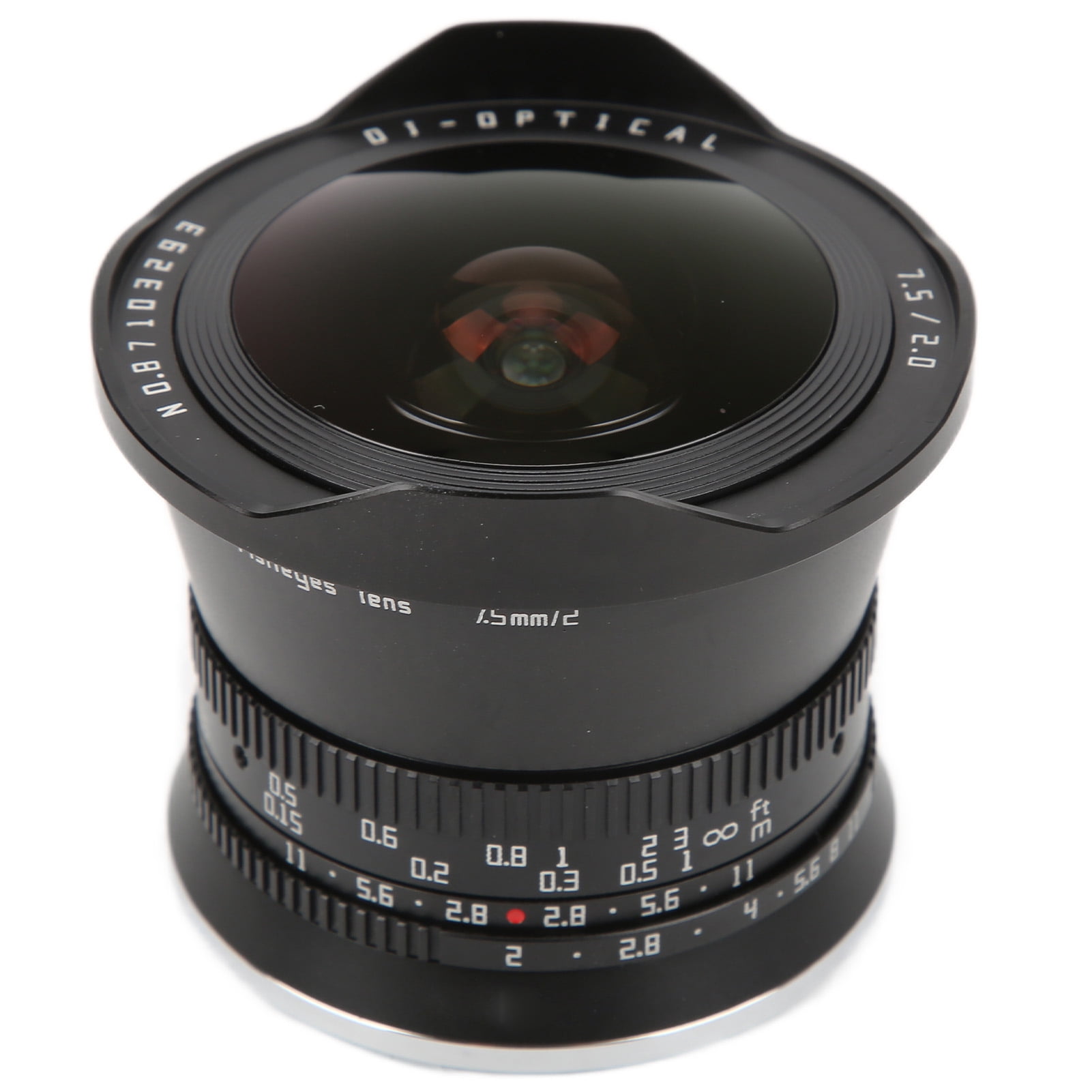 7.5mm F2 Large Aperture Fisheye Lens with Z Mount for Z6 Z7 II Camera ...