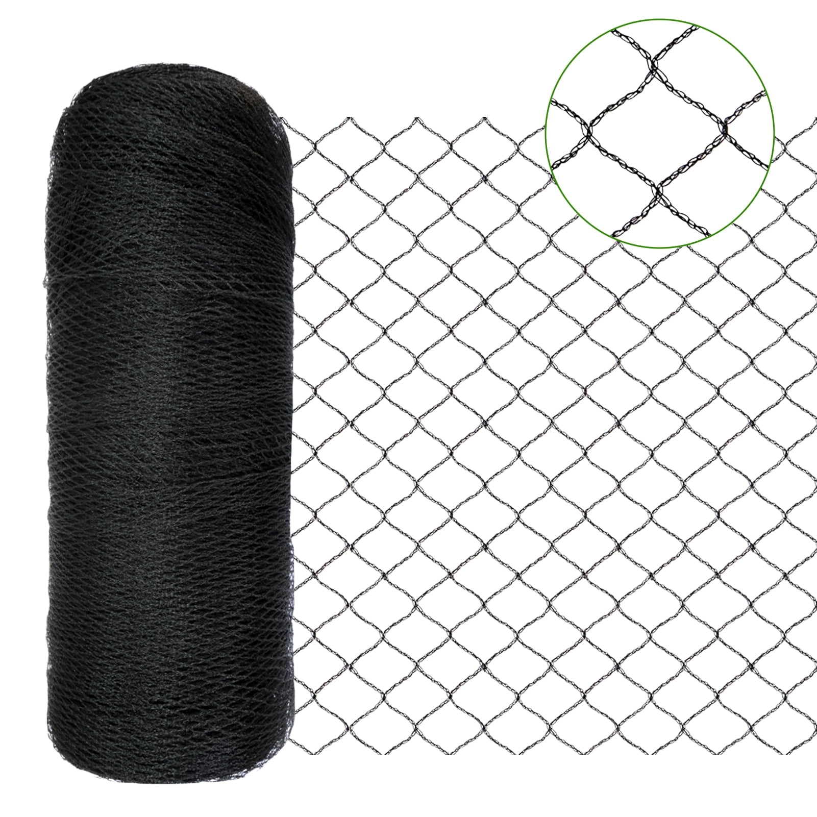 7.5x100FT Bird Netting for Garden Woven Mesh Garden Netting for Plants ...