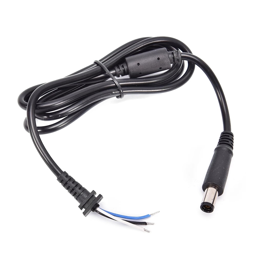 7.5x5.0mm DC Tip Plug Round Connector Laptop Power Cable for Dell Power ...