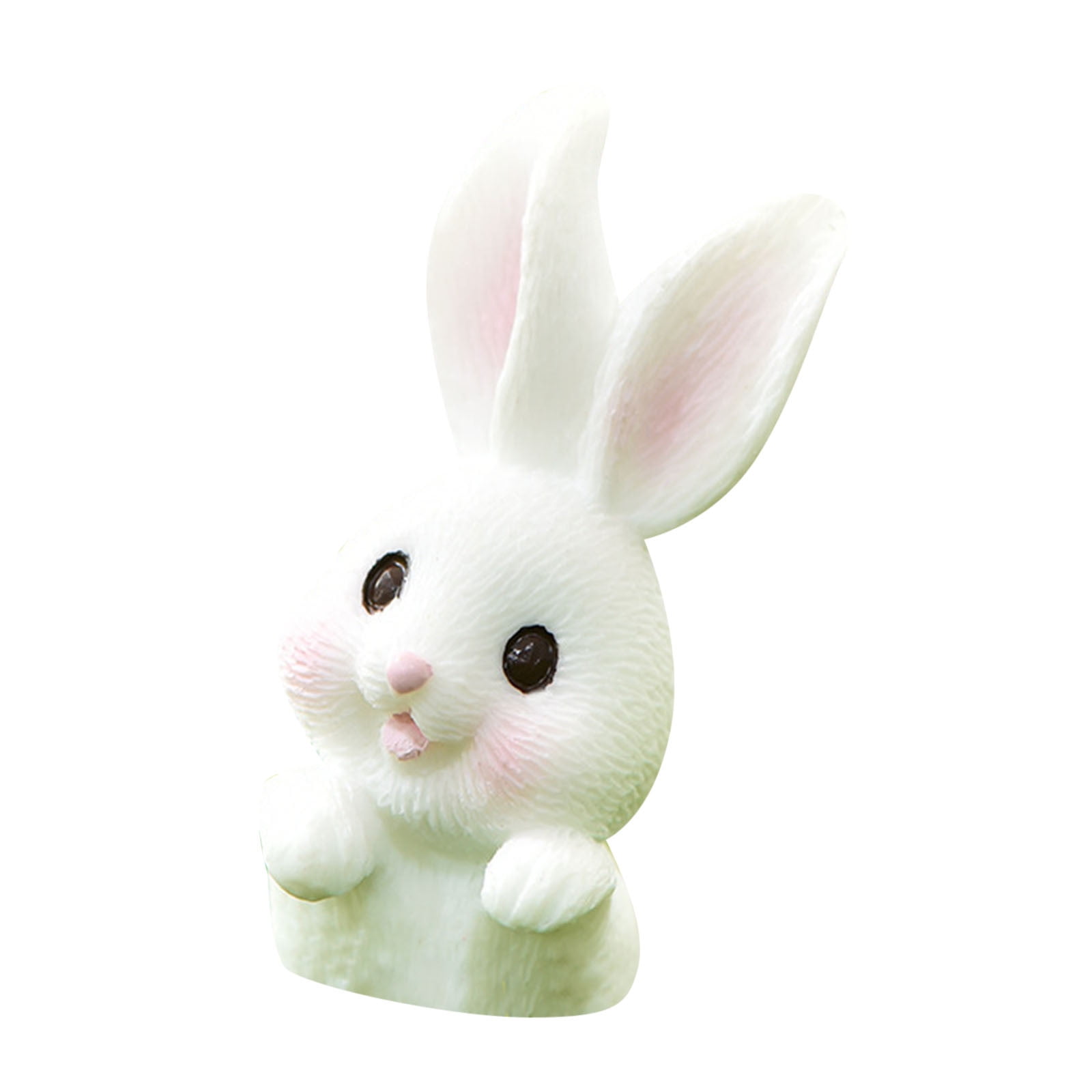 7/6/5/4/2/1 Pack Rabbit Figures Cake Topper, Easter Mini Bunny Cupcake ...