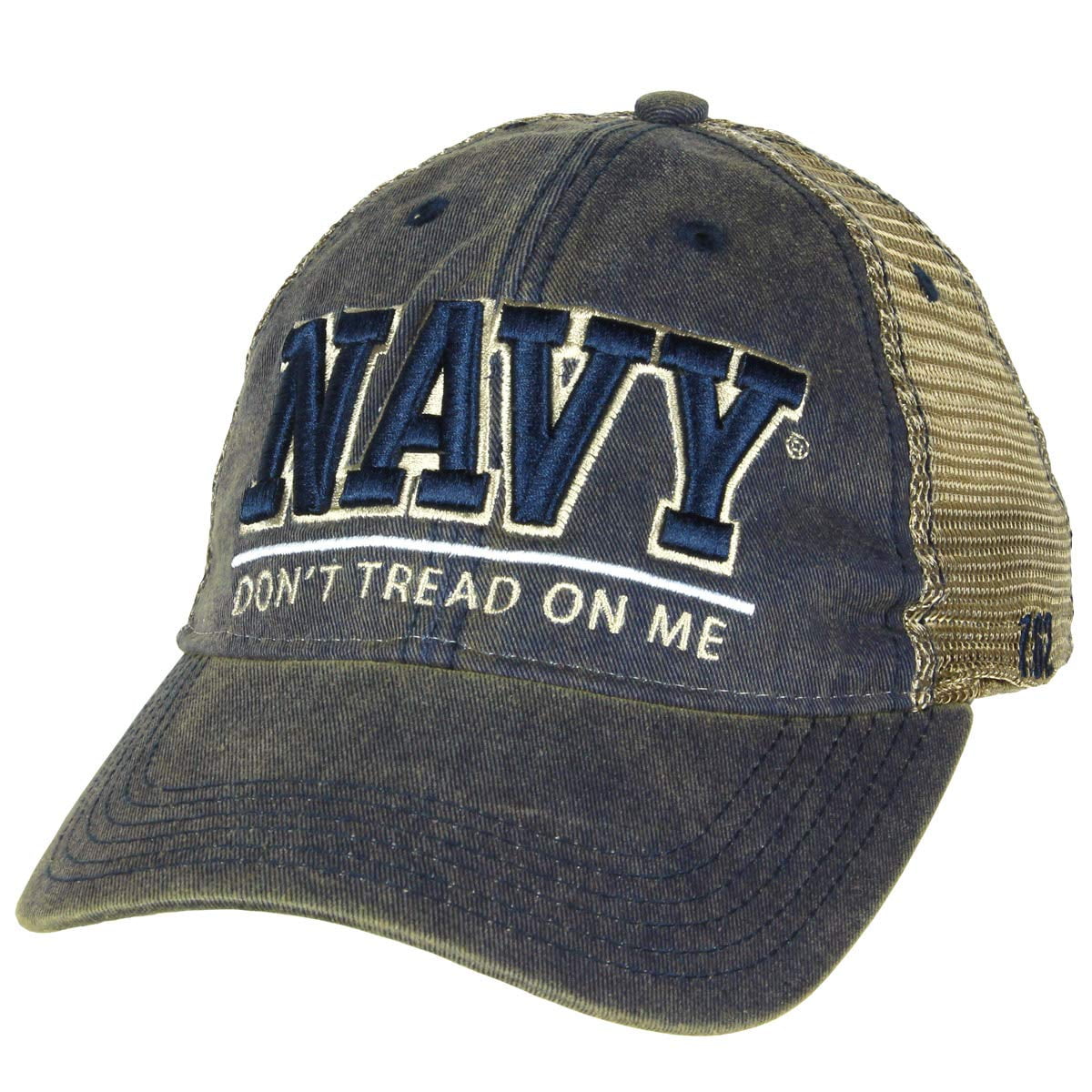7.62 Design U.S. Navy 'Don't Tread On Me' Vintage Trucker Hat Navy ...