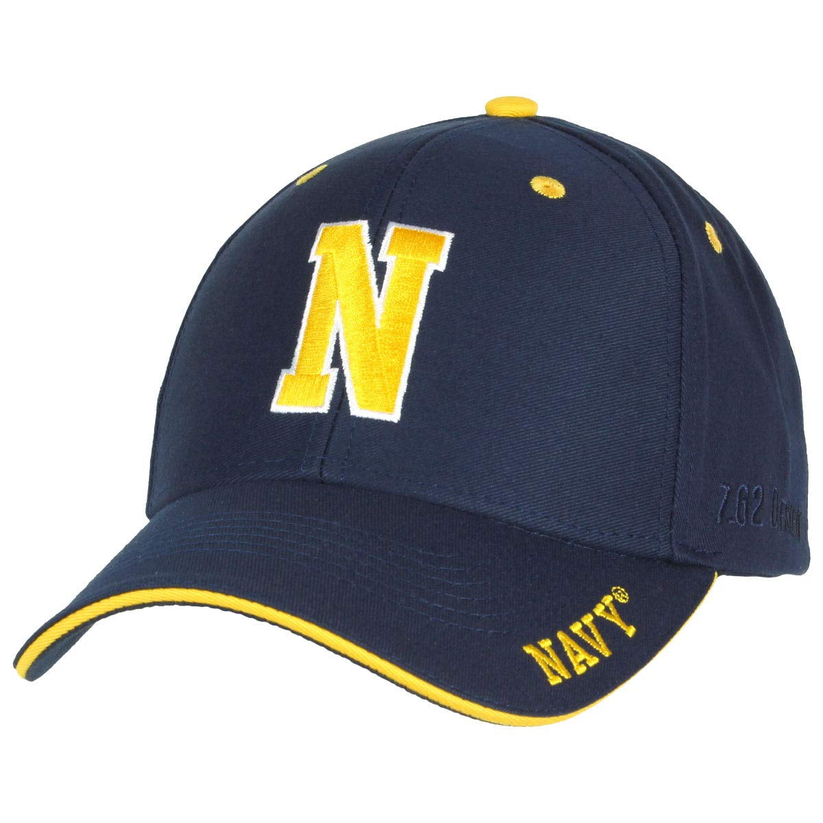 7.62 Design U.S. Navy Gold N Baseball Cap Navy - Walmart.com