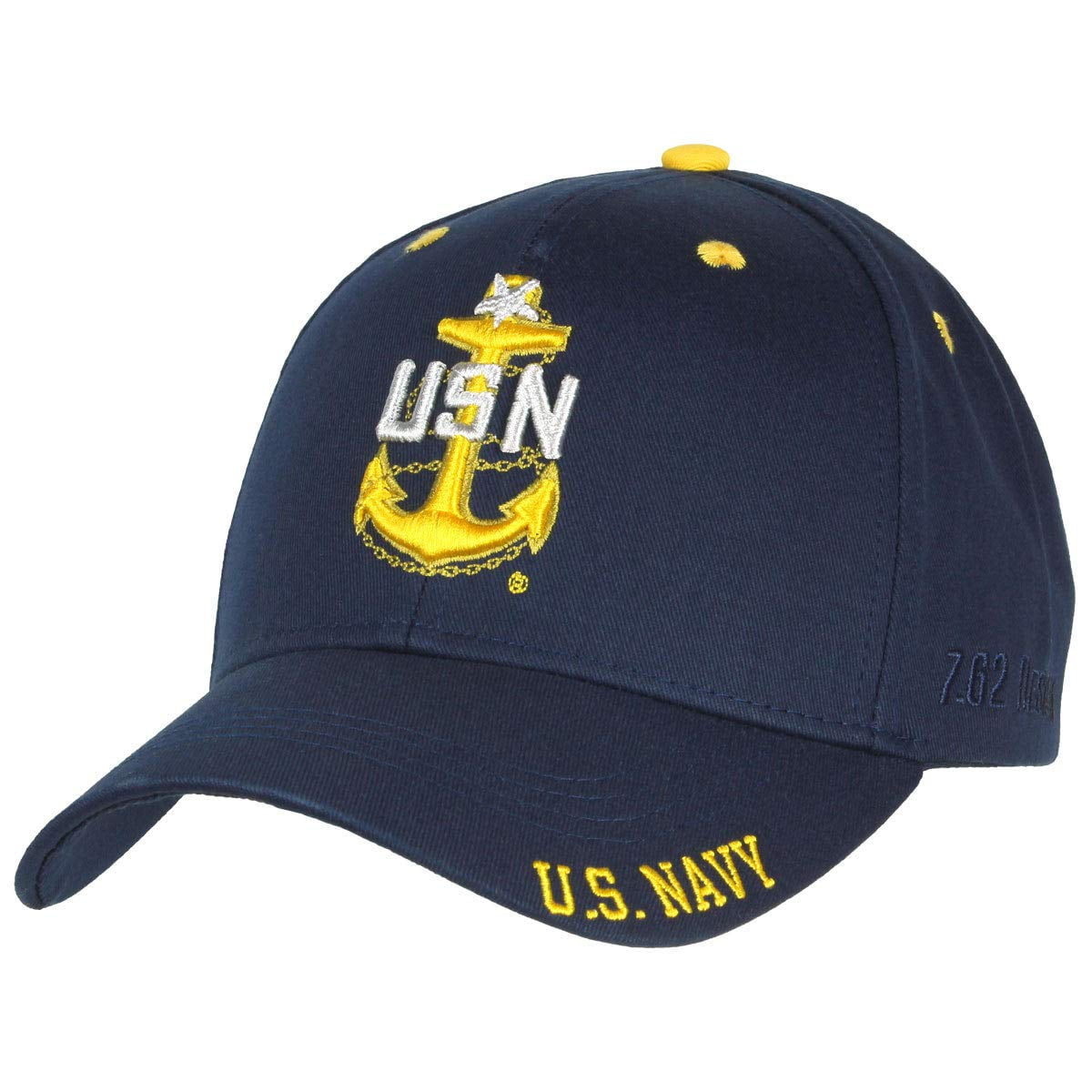7.62 Design U.S. Navy Senior Chief Baseball Cap Navy - Walmart.com
