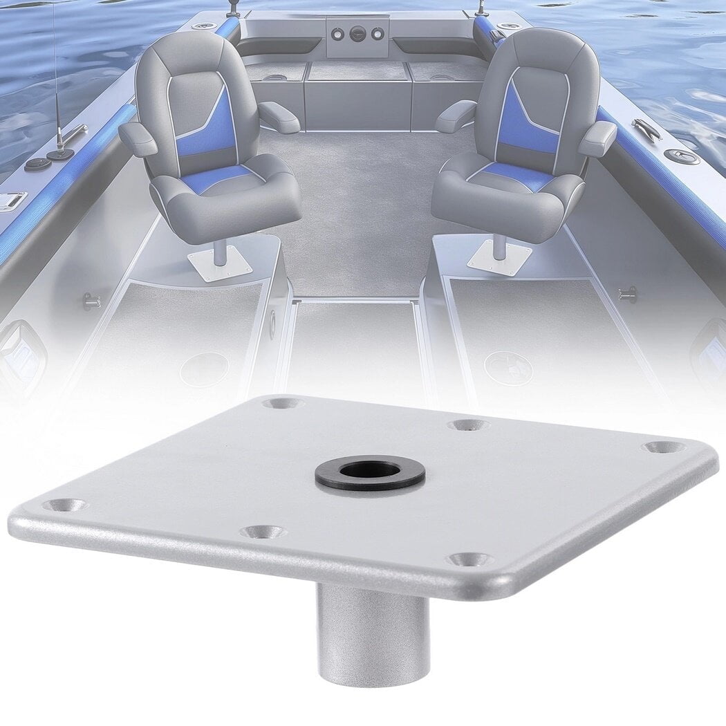7"×7" Boat Seat Base, Boat Seat Pedestal for 3/4" Pin Post Socket ...