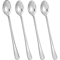 7.7 Inch Ice Tea Spoons Long Handle Cocktail Ice Cream Spoon, Iced ...