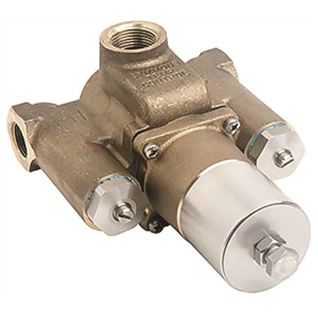 7-700 Symmons Tempcontrol Thermostatic Mixing Valve Rough Brass 1-1/2 ...