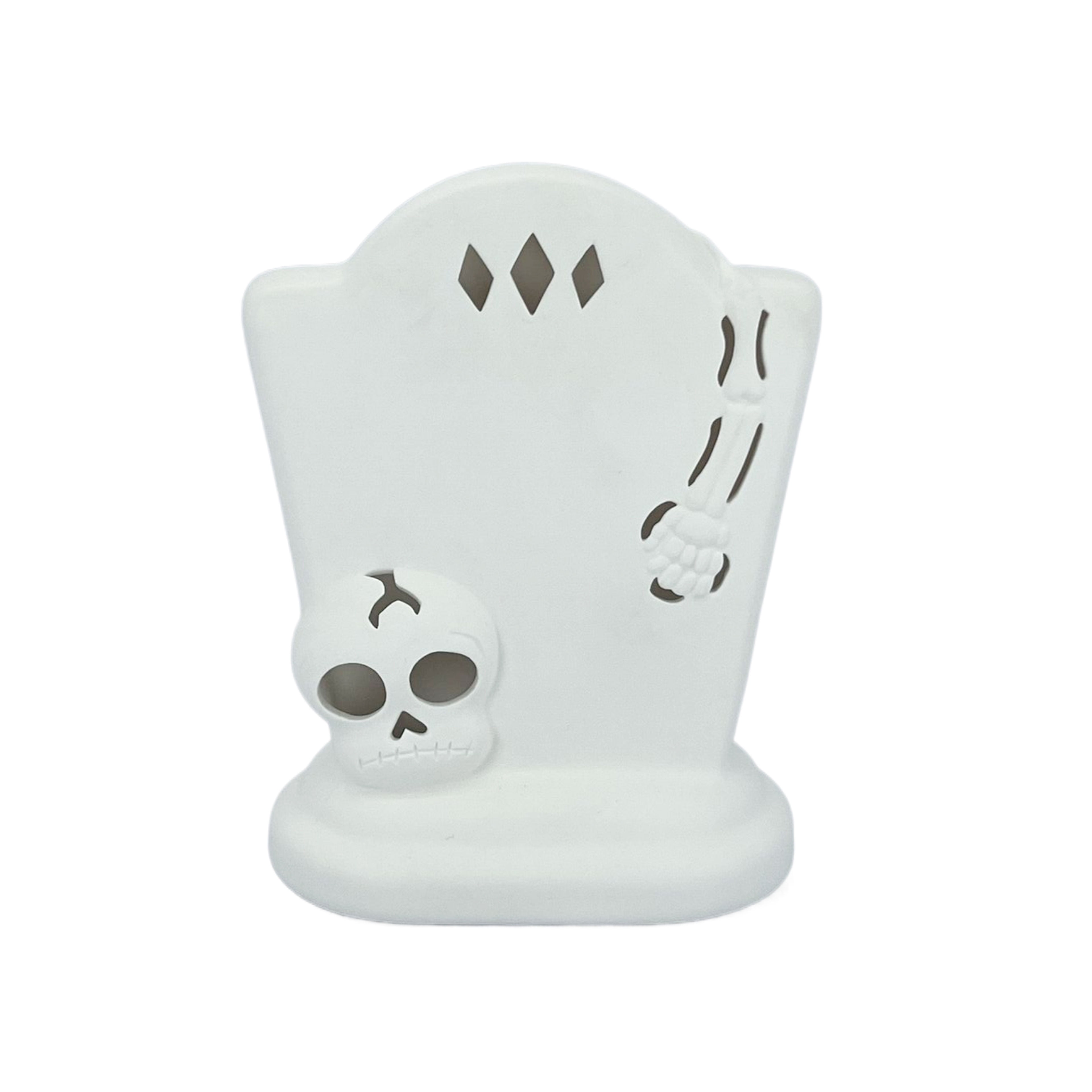 7.75" DIY Ceramic LED Tombstone Décor by Make Market® - Halloween ...