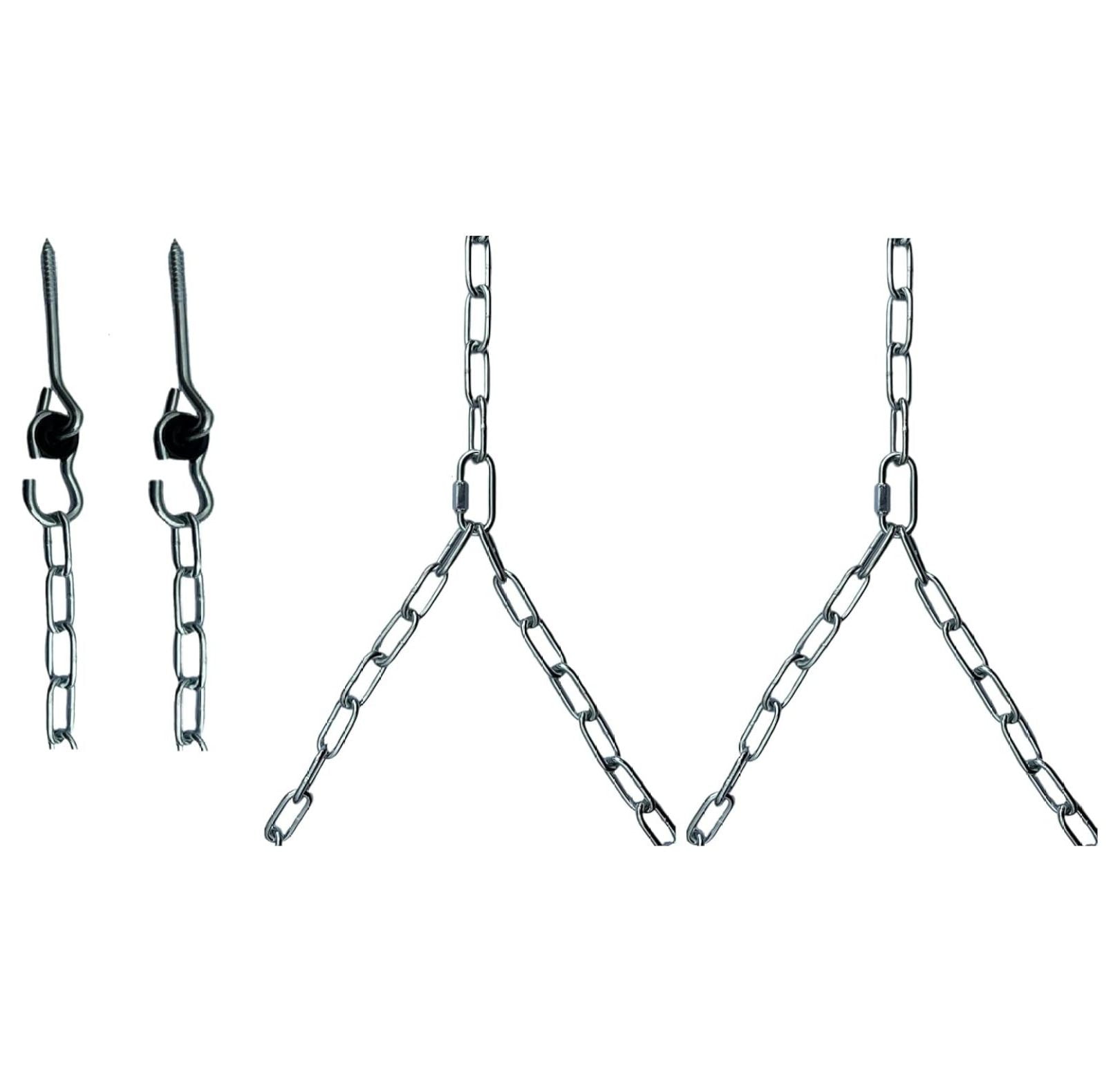 7.75ft Heavy-Duty Porch Swing Chain Kit, 800lbs Capacity, Zinc-Plated ...