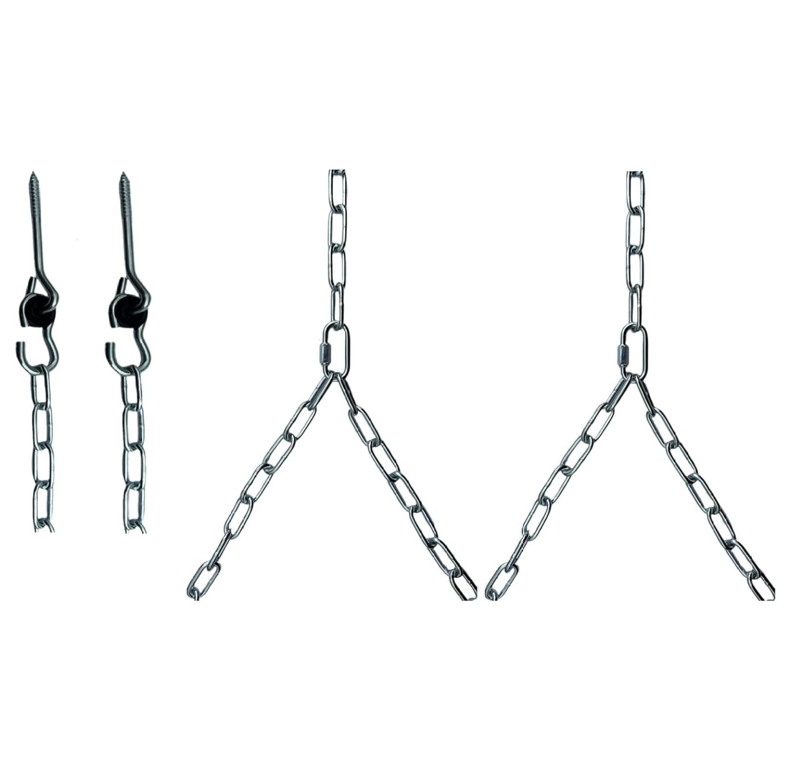 7.75ft Heavy-Duty Porch Swing Chain Kit, 800lbs Capacity, Zinc-Plated ...