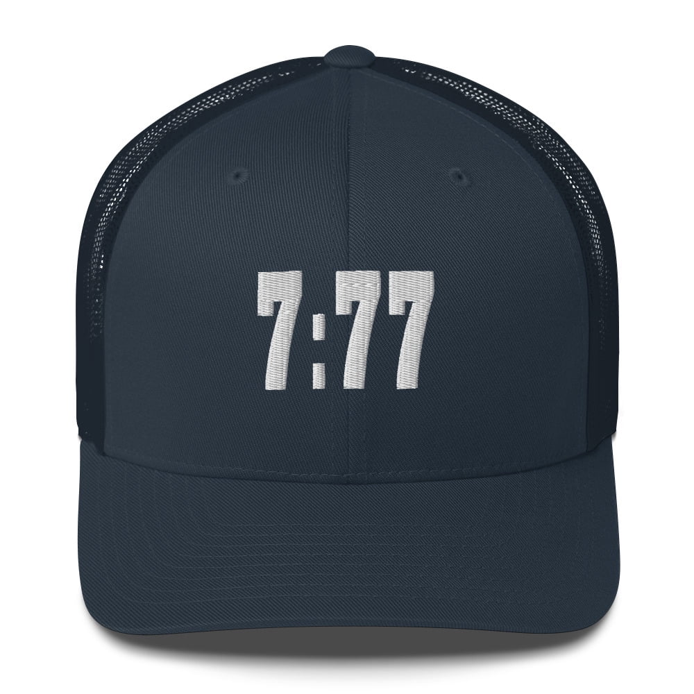 7:77 Trucker Cap Lucky Number (Navy) - Walmart.com