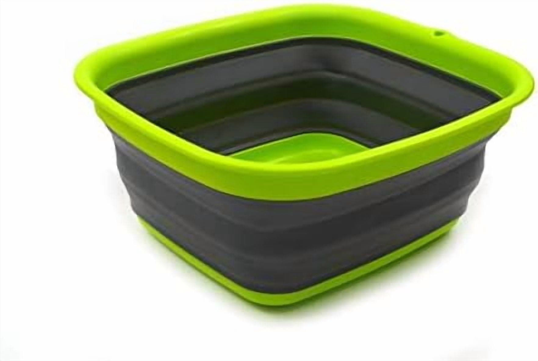 7.7L (2 Gallon) Collapsible Tub - Foldable Dishpan, Kitchen Sink for ...