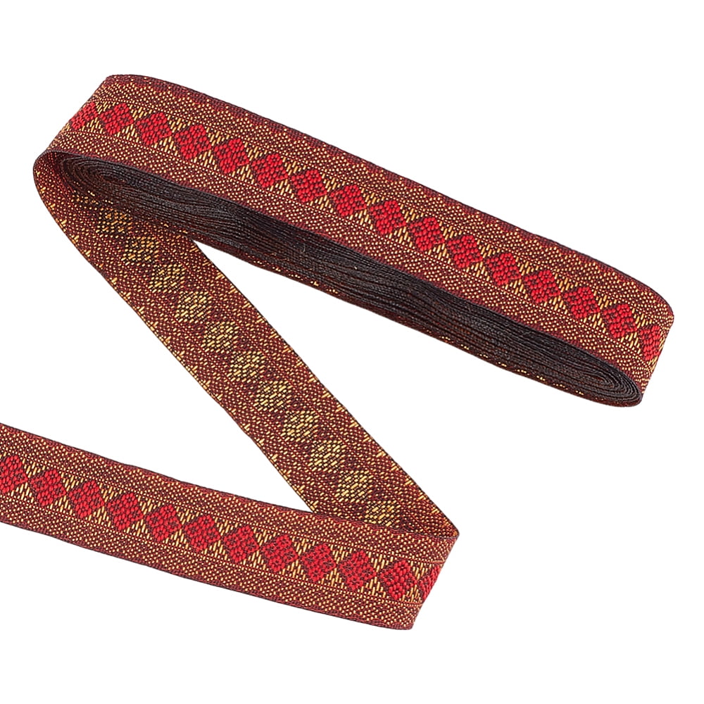 7.7Yards Polyester Jacquard Riboon Garment Accessories Gift Decorationn ...
